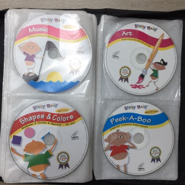 Brainy Baby Lot of 8 VCDs, Hobbies & Toys, Music & Media, CDs & DVDs on ...