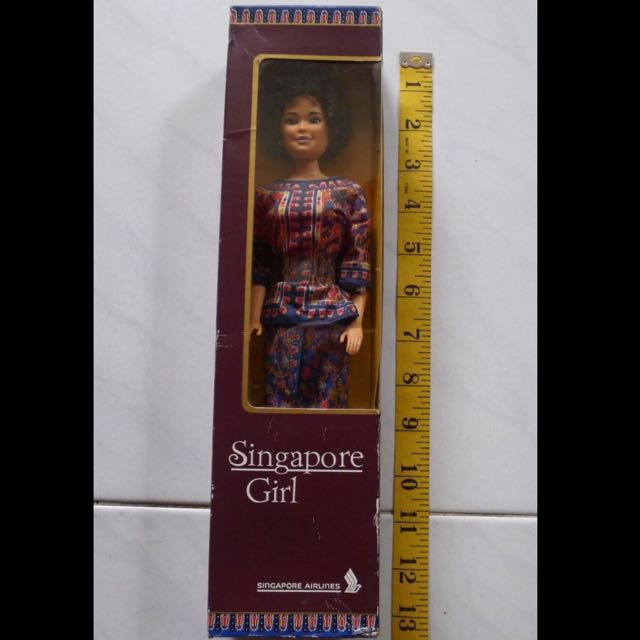 FREE POSTAGE 4 Barbie Set Authentic Singapore Airlines Limited Edition ...