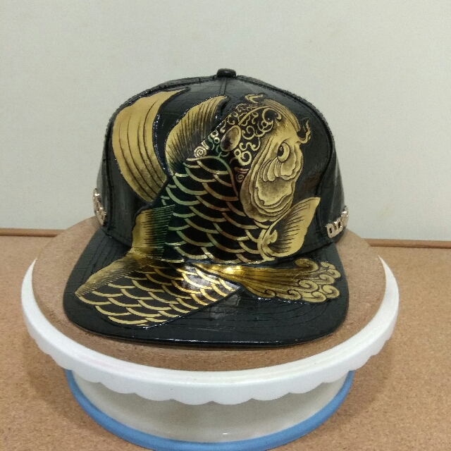 Koi Fish Cap, Men's Fashion, Bags, Belt bags, Clutches and Pouches on ...