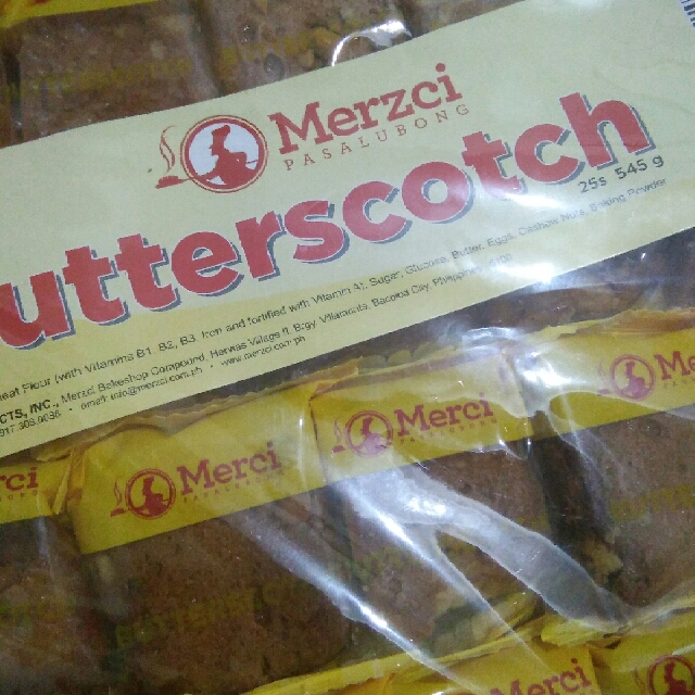Merzci Butterscotch, Food & Drinks, Packaged & Instant Food on Carousell