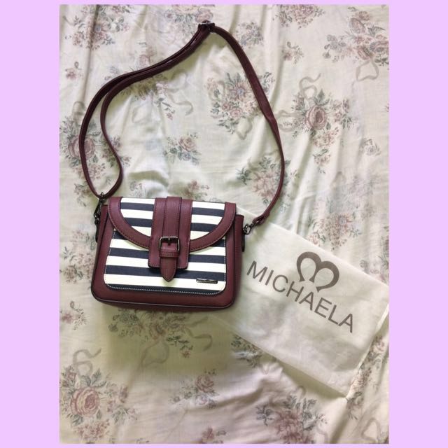 Michaela Bag, Women's Fashion, Bags & Wallets, Cross-body Bags on Carousell