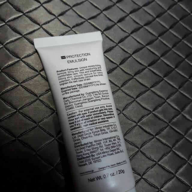 Miniso - Protection Emulsion (Primer/cc Cream), Beauty & Personal Care ...