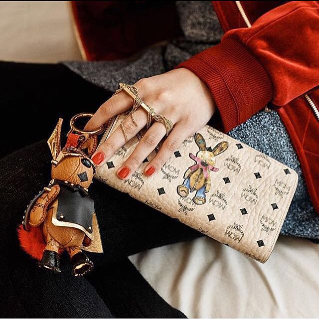 ND SALE $300 AUTHENTIC MCM RABBIT WALLET, Luxury, Bags & Wallets on ...