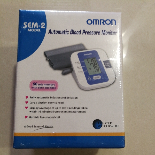 Omron Blood Pressure Monitor SEM-2, Looking For on Carousell
