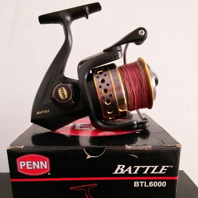 Penn Battle 6000 Fishing Reel, Sports Equipment, Fishing on Carousell