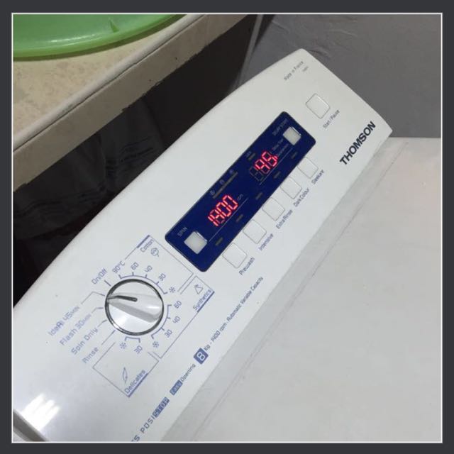 Price Reduced! Thomson 8kg Top Load Washer TX9814 Made In France, TV ...