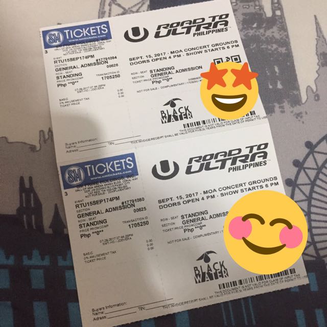 Road To Ultra Philippines, Tickets & Vouchers, Event Tickets on Carousell