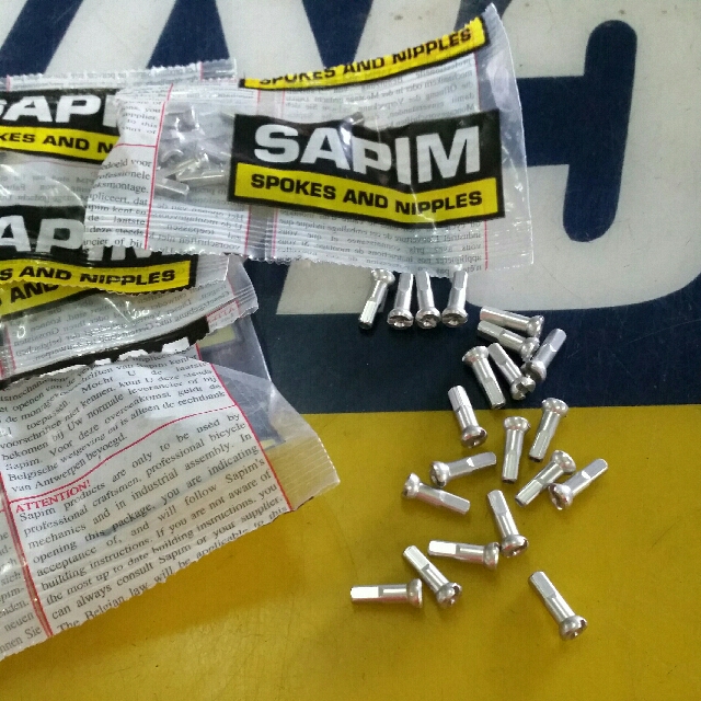 Sapim Nipple for Zipp Bicycle Carbon Wheel Set, Sports Equipment ...
