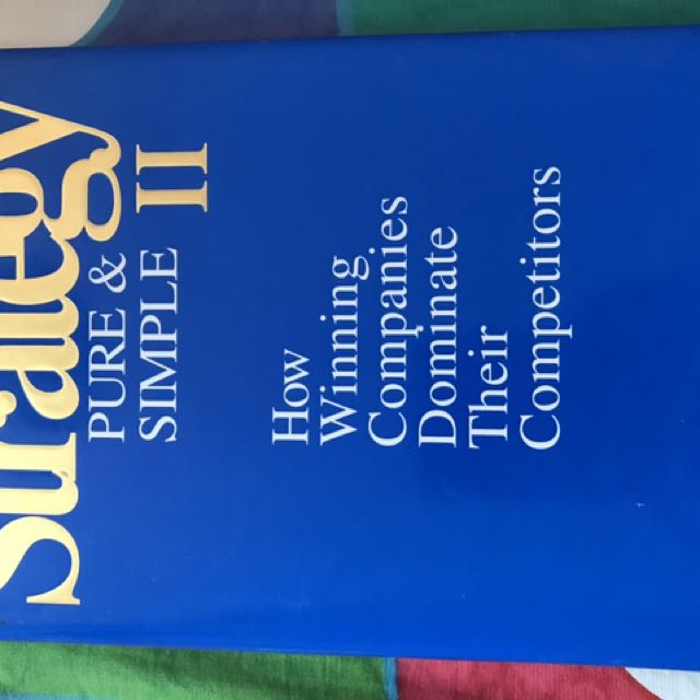 Strategy Pure and simple II (Michel Robert), Hobbies & Toys, Books ...