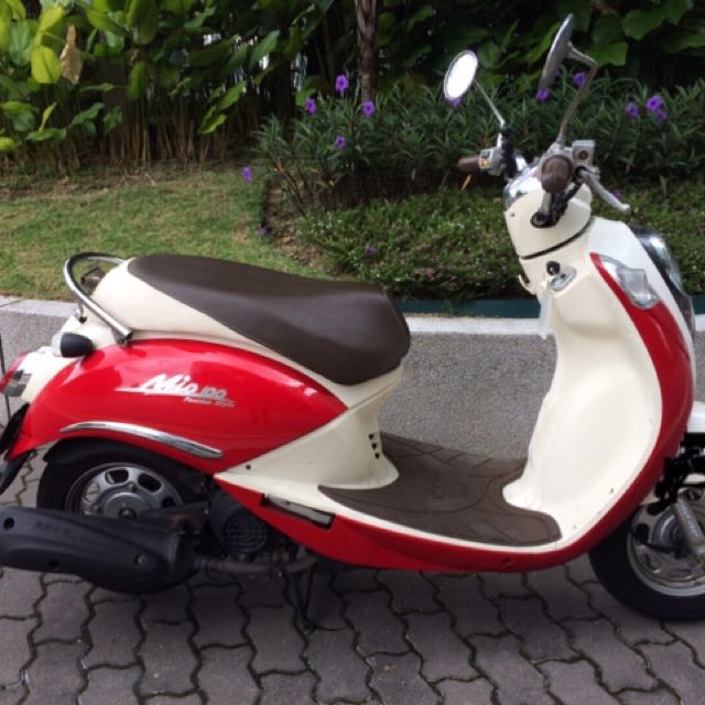 Sym Mio 100 Skuter, Motorbikes on Carousell