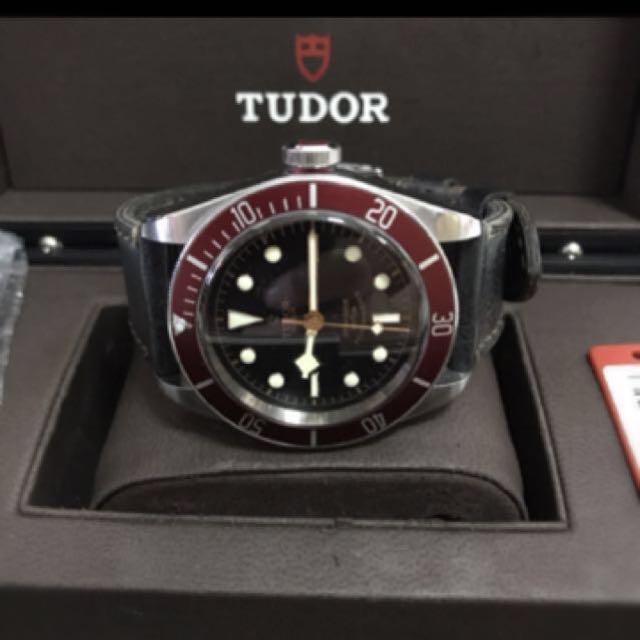 Tudor Heritage Black Bay Burgundy Red - Rose Dial, Luxury, Watches on ...