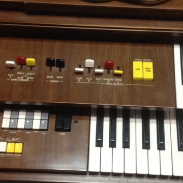 Yamaha Organ Piano Keyboard 1970, Hobbies & Toys, Music & Media ...