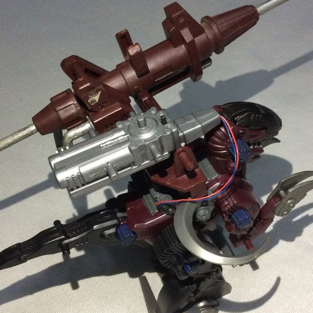 Zoids EZ-027 Rev Raptor (Velociraptor Type) Scale 1/72 + CP-08 Pile ...