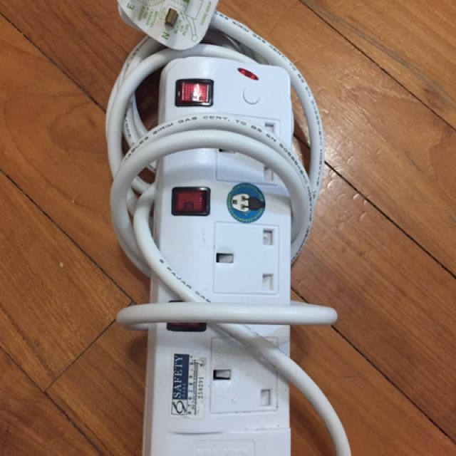 3 pin plug extension, Mobile Phones & Gadgets, Mobile & Gadget ...