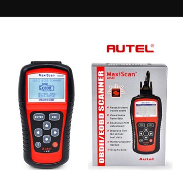 Autel MaxiScan MS509 OBD-II/EOBD Scanner, Car Accessories on Carousell