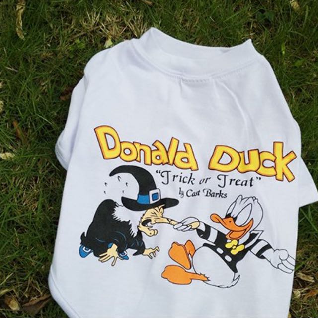 Donald Duck Dog Tee Clothes, Pet Supplies, Homes & Other Pet ...
