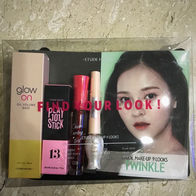 Etude House Twinkle Look Makeup Set, Beauty & Personal Care, Face ...
