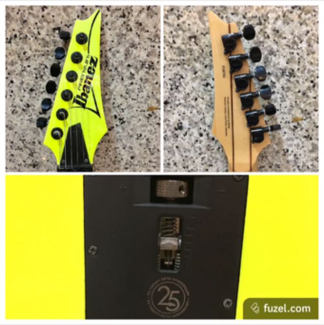 Ibanez RG1XXV 25th Anniversary Electric Guitar W/Case Fluorescent ...