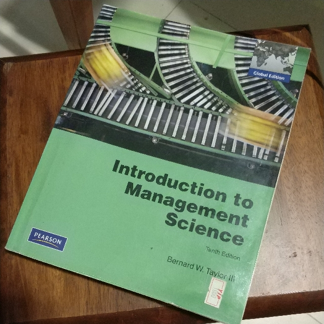 Introduction to Management Science, Hobbies & Toys, Books & Magazines ...