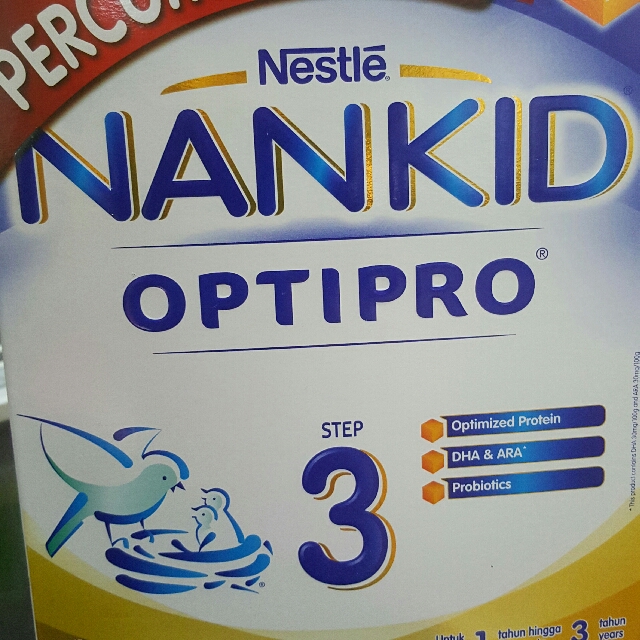 Nestle Nan Kids Optipro Step 3, Babies & Kids, Nursing & Feeding ...