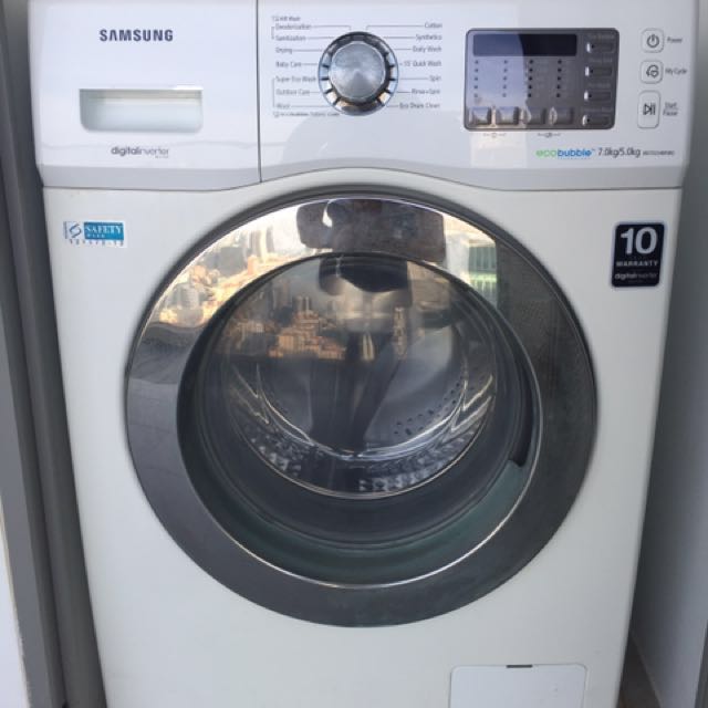 Samsung 7kg Front Load Washing Machine, TV & Home Appliances, Washing ...