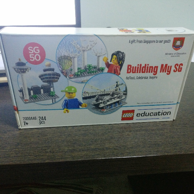 Sg 50 Lego Set Limited Edition, Food & Drinks, Local Eats on Carousell