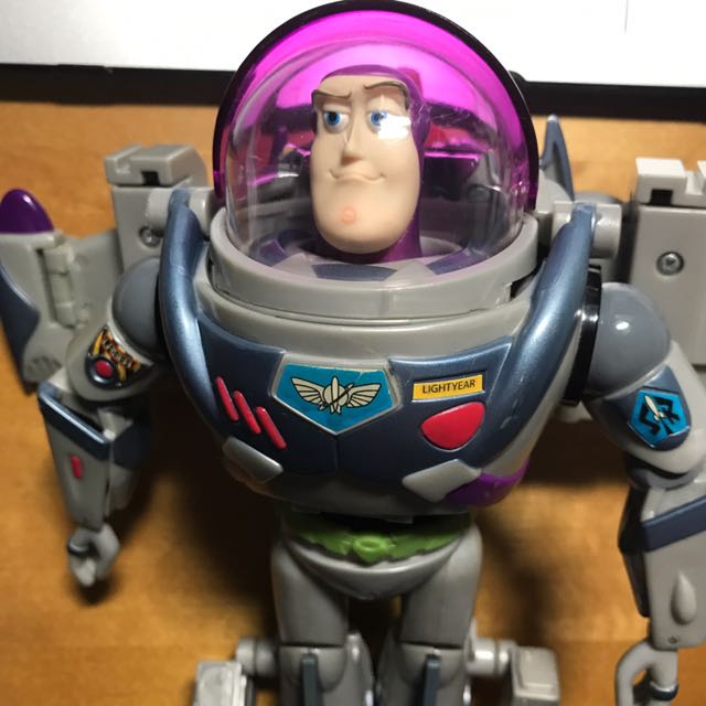 Toy story Buzz lightyear transformer action figure, Hobbies & Toys ...