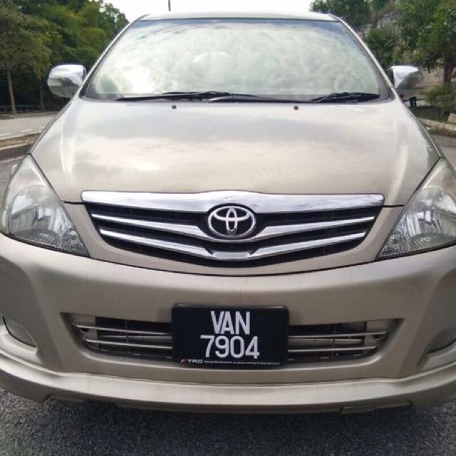 TOYOTA INOVA G SPEC, Cars, Cars for Sale on Carousell