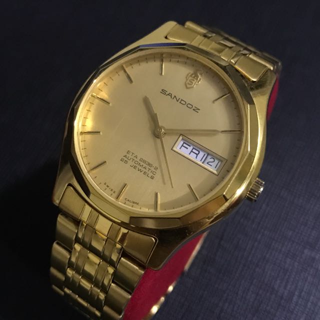 Vintage Sandoz Watch, Women's Fashion, Watches & Accessories, Watches ...