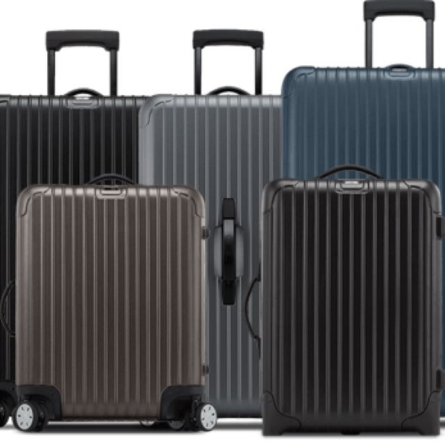 Authentic Rimowa Luggage, Luxury, Bags & Wallets on Carousell