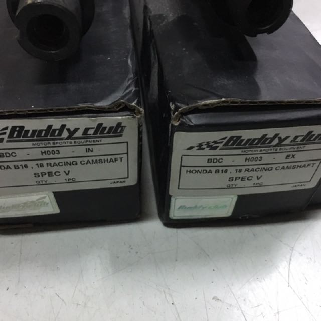 Buddy Club Spec V Extreme camshafts Honda EG/EK/DC2 B series, Car ...