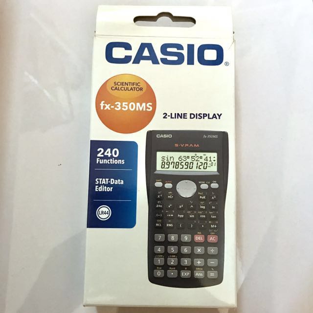 Casio scientific calculator fx-350MS, Computers & Tech, Printers ...