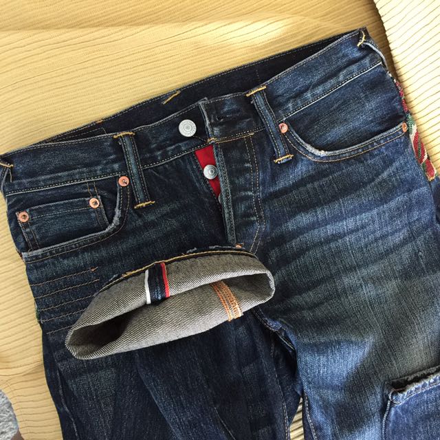 CLOT x Evisu Custom Made Denim, Men's Fashion, Bottoms, Jeans on Carousell