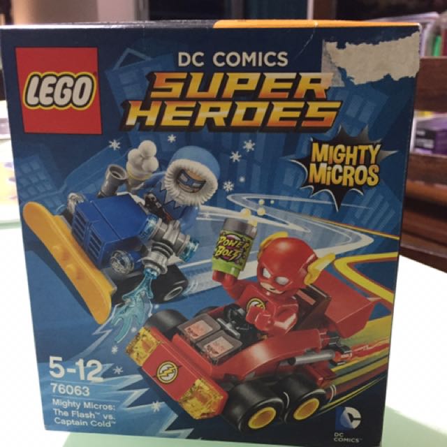 DC comics mighty micro flash vs captain cold, Hobbies & Toys, Toys ...