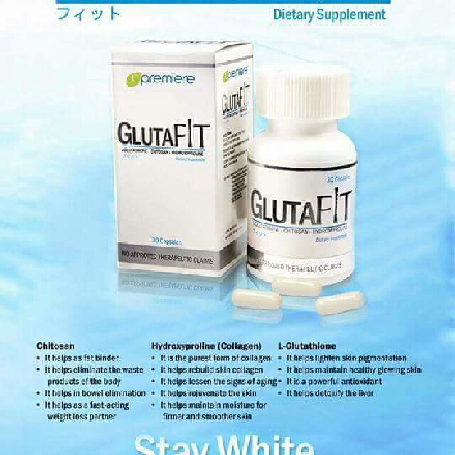 glutafit 3 in 1(L-Glutathione*Chitosan*Hidroxyproline(collagen), Health ...