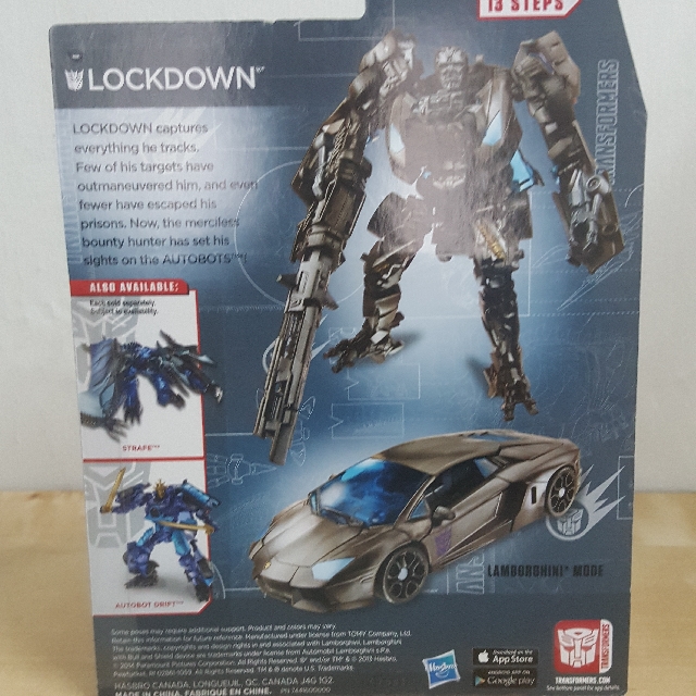 Hasbro Transformers AOE Decepticon Lockdown, Hobbies & Toys, Toys ...
