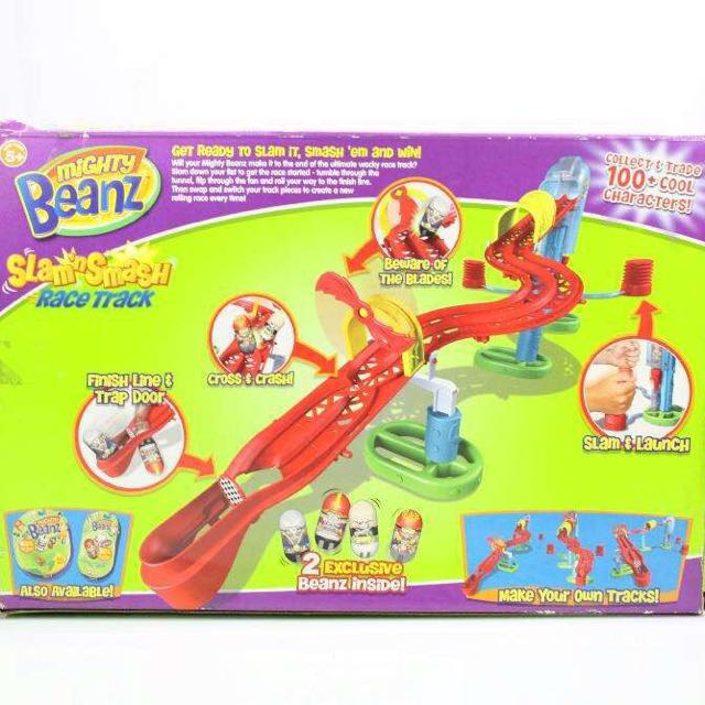 Mighty Beanz Slam n Smash Race Track Toys for Kids, Hobbies & Toys ...