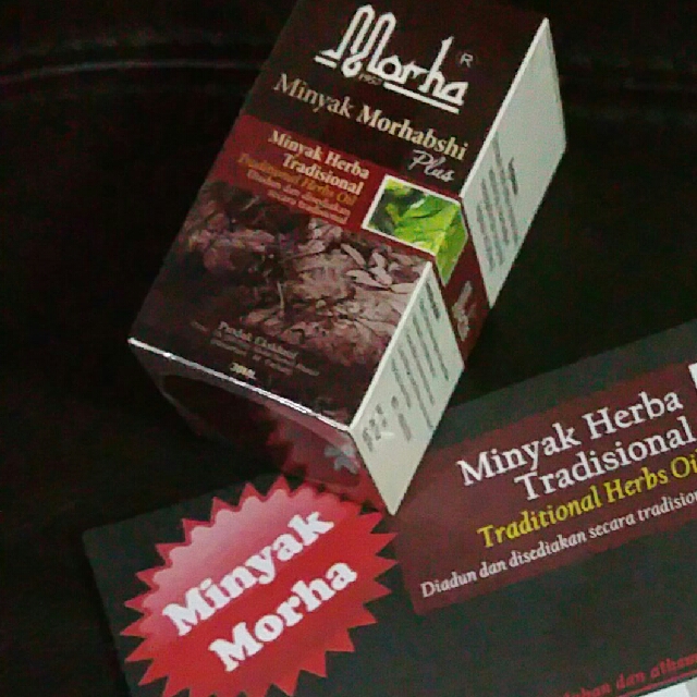 Morhabashi (Minyak Morha/Myrrh), Health & Nutrition, Health Supplements, Health Food, Drinks ...