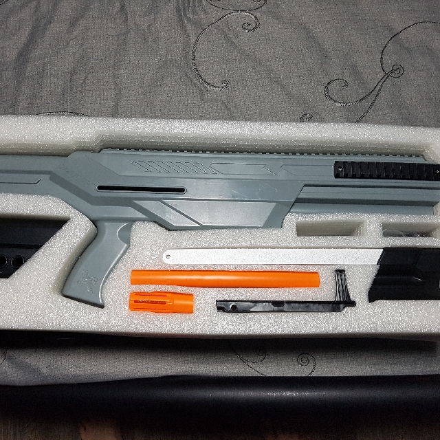 Nerf Jetx Xzeus 2 Shell(Grey), Hobbies & Toys, Toys & Games on Carousell