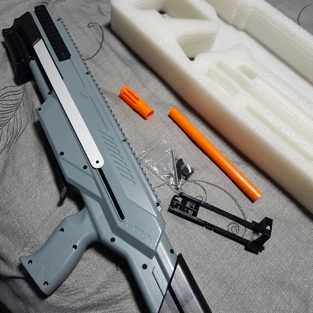 Nerf Jetx Xzeus 2 Shell(Grey), Hobbies & Toys, Toys & Games on Carousell