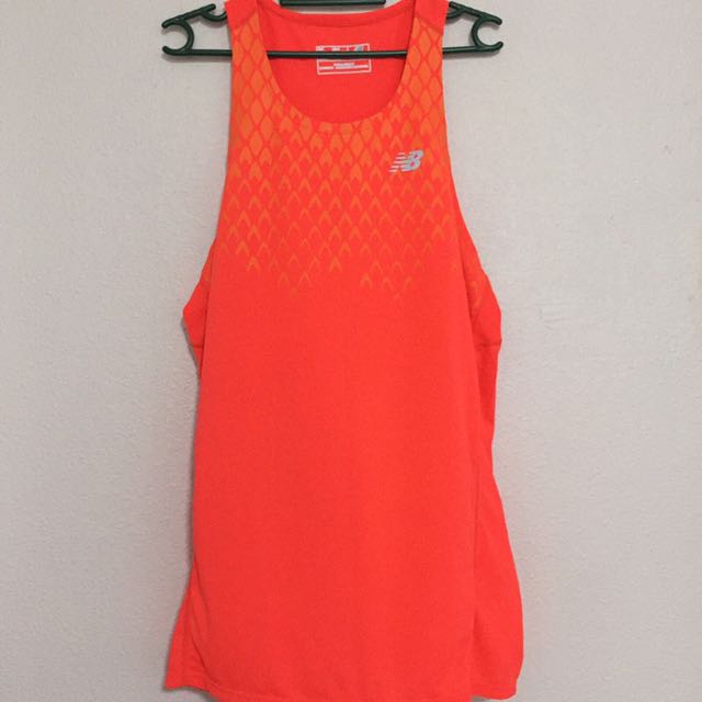 New balance Running Singlet, Men's Fashion, Activewear on Carousell