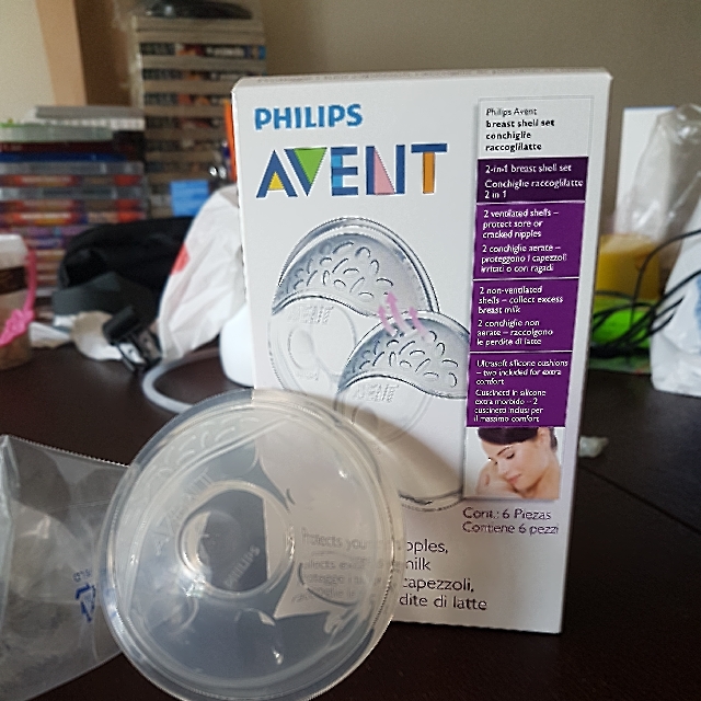 Philips Avent Breast Shell set, Babies & Kids, Nursing & Feeding ...