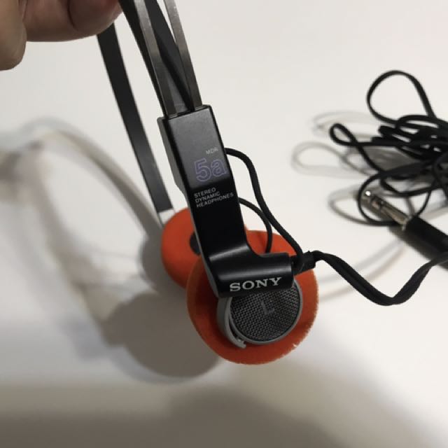 Sony MDR-5A Starlord marvel guardians of the galaxy headphones vintage ...