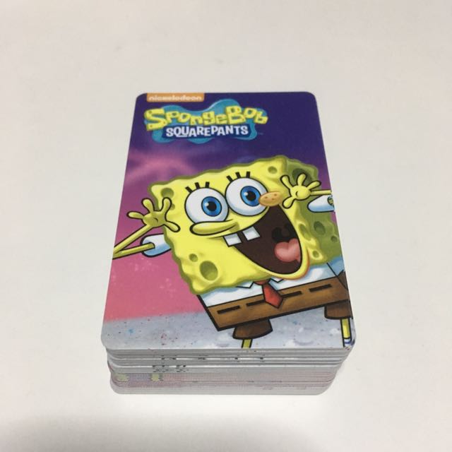 Spongebob cards from Cow Play Cow Moo, Everything Else on Carousell