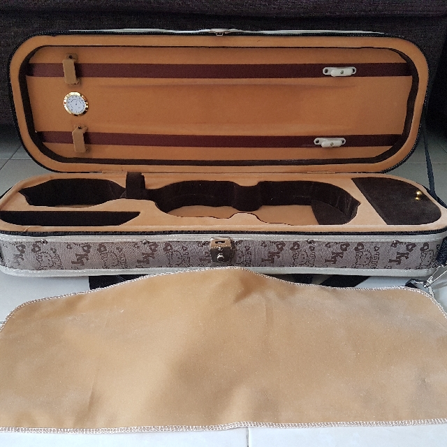 Violin Hard Case Hello Kitty Design, Hobbies & Toys, Music & Media ...