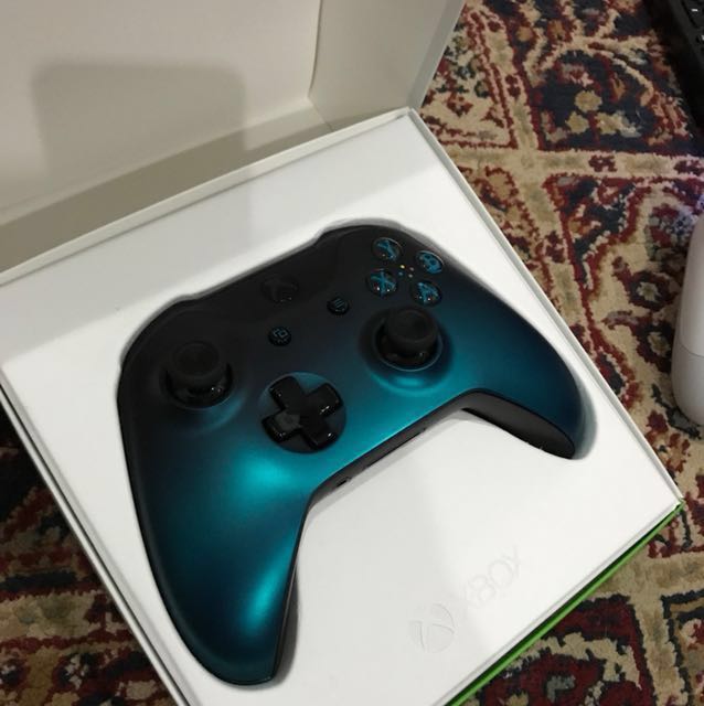 Microsoft xbox one wireless controller ocean shadow special edition new store