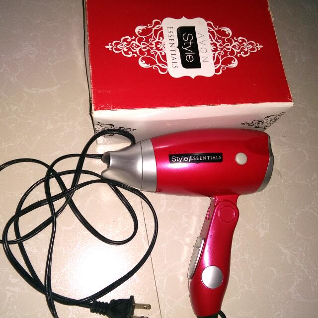 AVON Style ESSENTIALS Foldable Hair Blower, Beauty & Personal Care, Men ...
