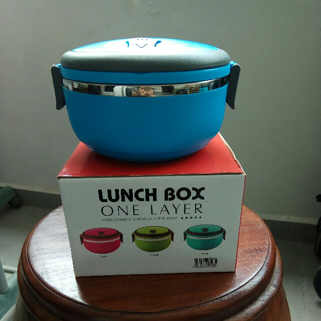 BNIB One Layer Lunch Box, TV & Home Appliances, Kitchen Appliances ...
