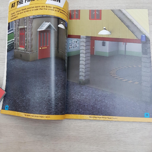 [Brand New] Fireman Sam 1001 Stickers Fun Book, Hobbies & Toys, Books ...