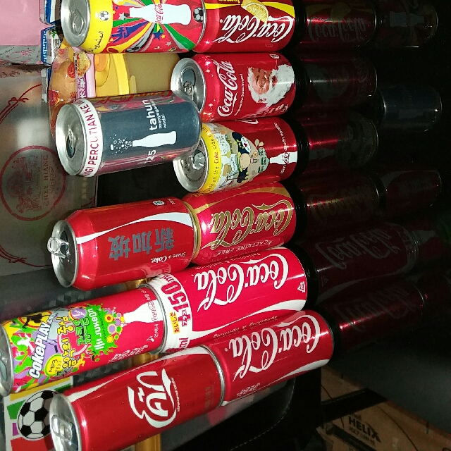 coke cans, Food & Drinks, Alcoholic Beverages on Carousell